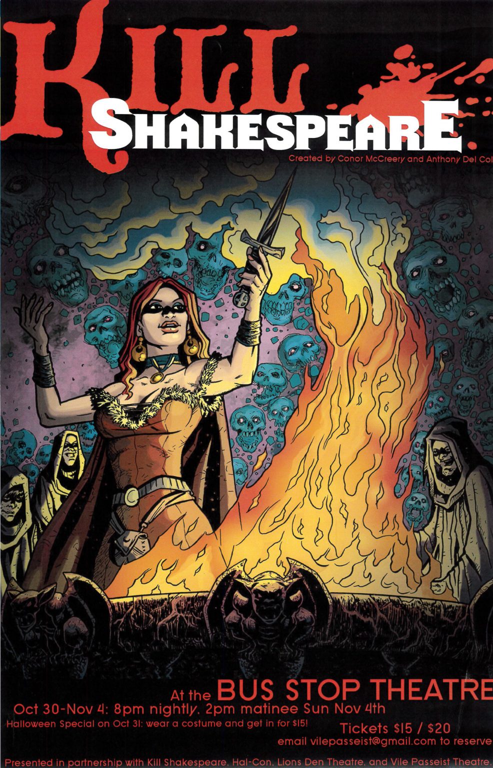 Kill Shakespeare - The Bus Stop Theatre