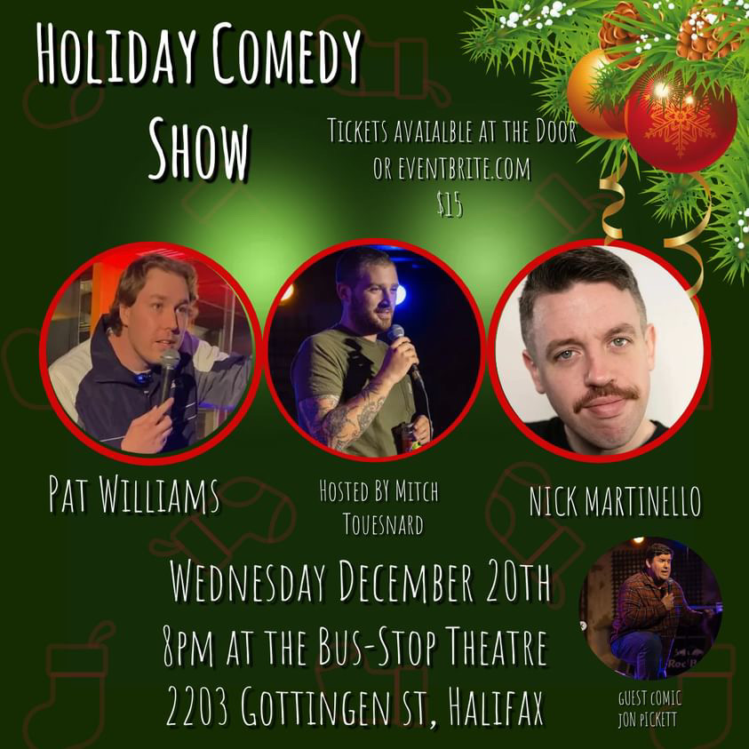 Holiday Comedy Show - The Bus Stop Theatre
