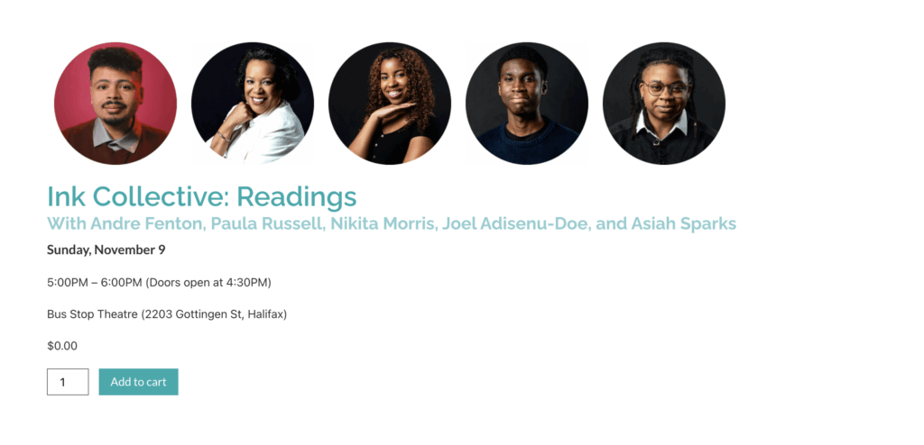 The Ink Collective: Readings - The Bus Stop Theatre